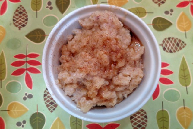 Cinnamon Maple Rice Pudding | Sweet Jumbles