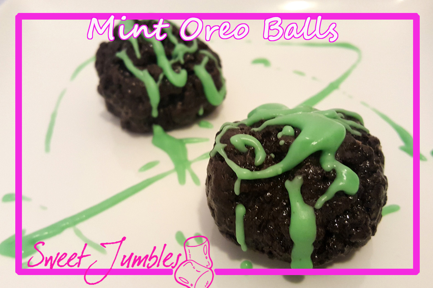 Mint Oreo Balls | Sweet Jumbles