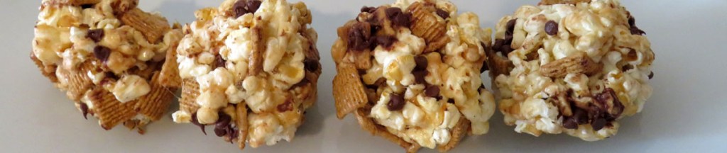S’mores Popcorn Balls | Sweet Jumbles