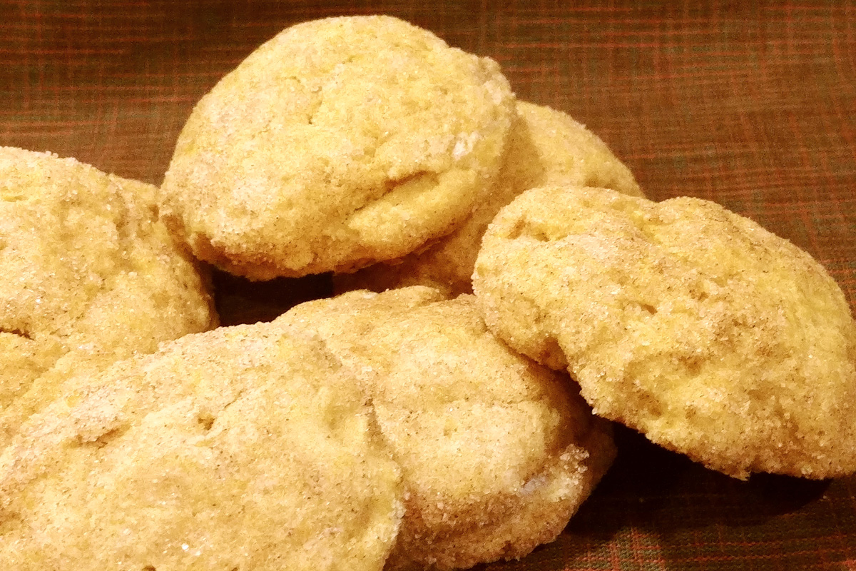 Pumpkin Cheesecake Snickerdoodles | Sweet Jumbles